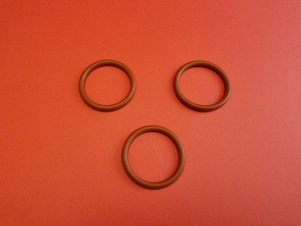 GENUINE Delonghi, 3 x Replacement Red O Ring for Brew Unit, Diffuser ...